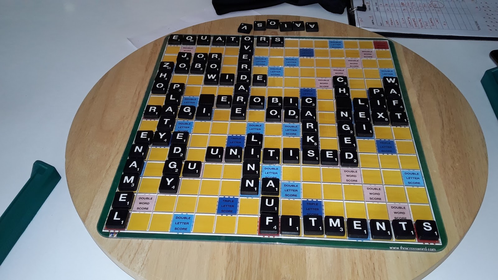 Capgemini International Scrabble Tournament 2017 - Day 2 - Scrabbling Away