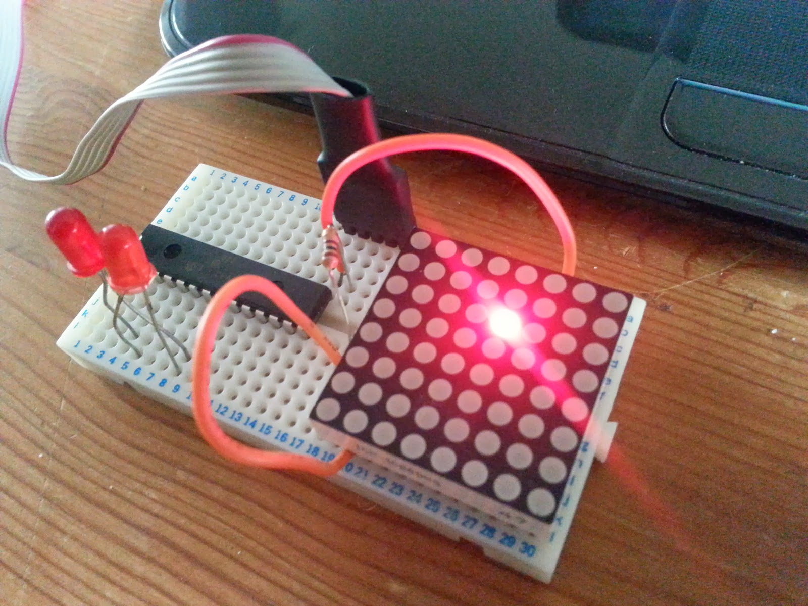 Nerd Club: How to find the pin-out for an 8x8 LED matrix