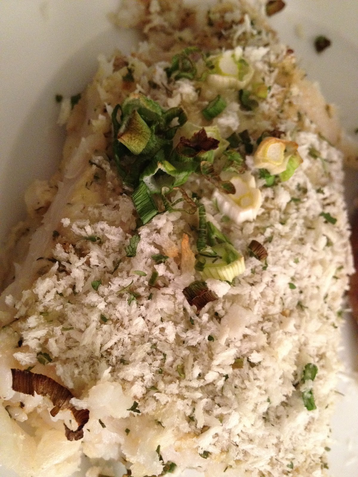 Scott's Cooking Recommendations: My Baked White Fish with Panko