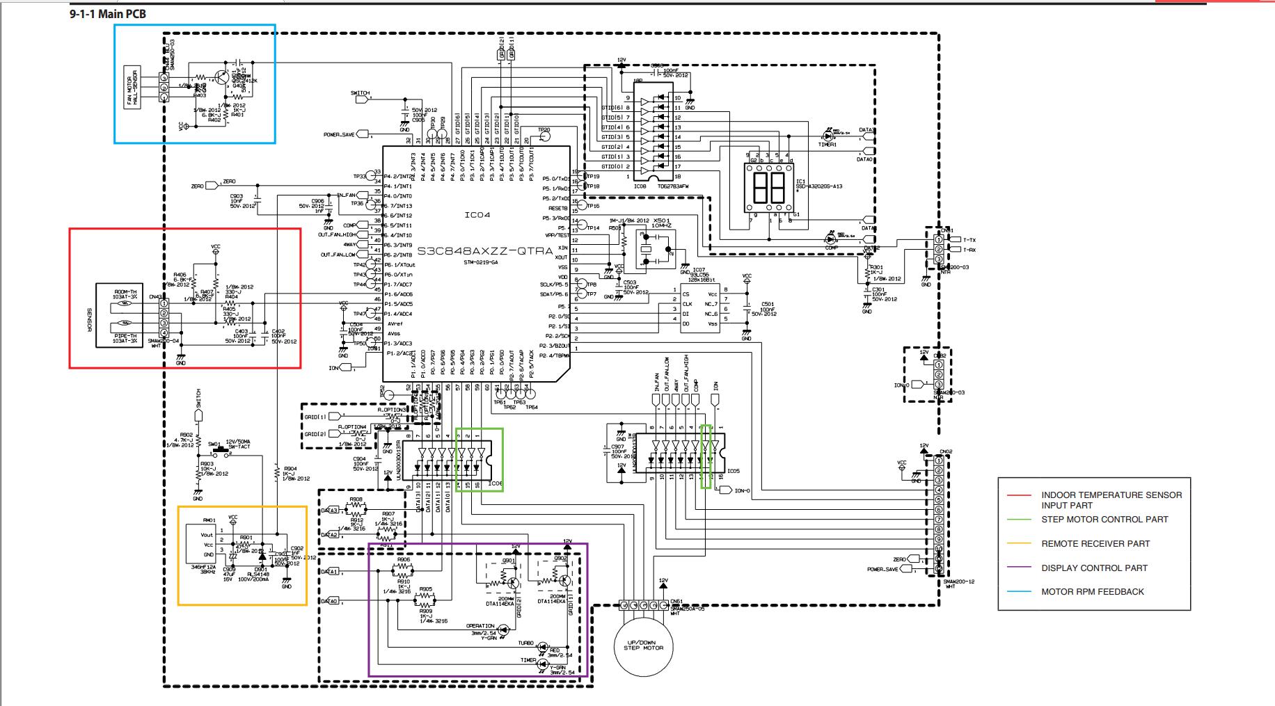 DVBSHD: AIR CONDITIONER SAMSUNG board DB41-00675A