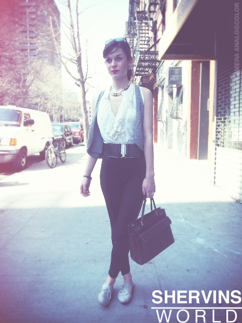 shervins world: HIPSTER CHICK 6TH STREET