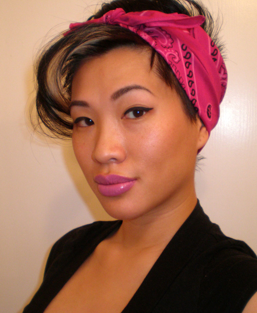 Au Naturelle Divas: Bandanas and Pin up looks