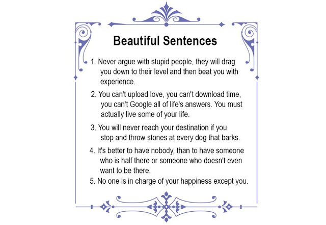 Teacher Neidinha Franca: Beautiful Sentences Collection