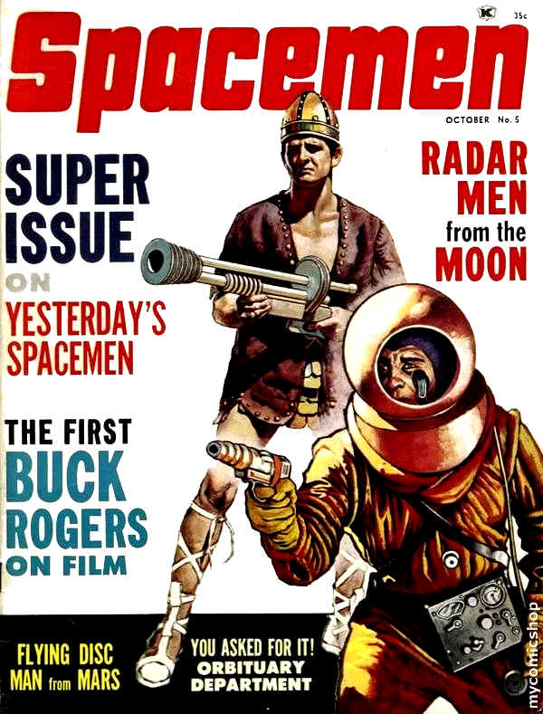 Seduced by the New...: Vintage Spaceman Pulp Covers