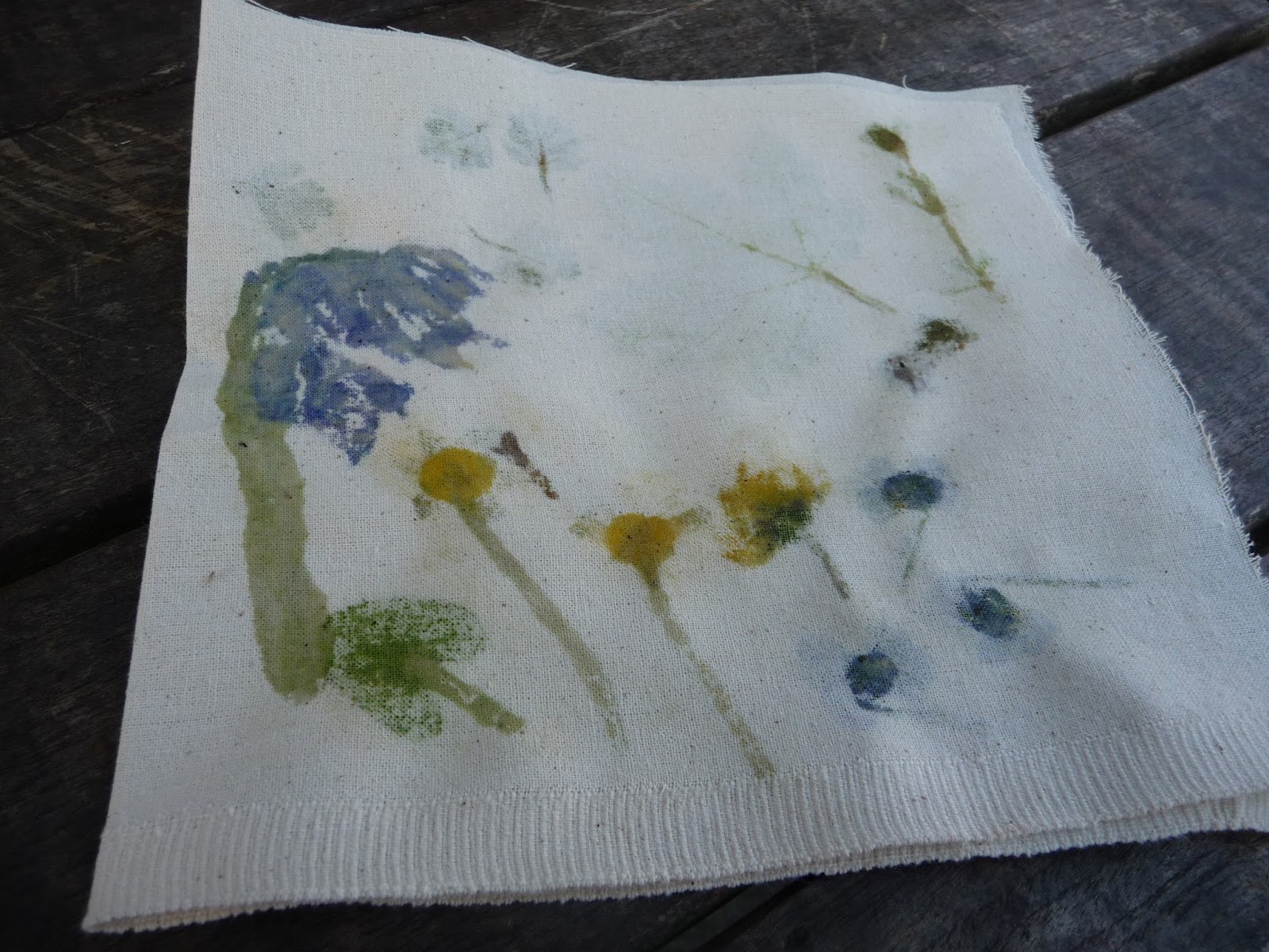 Wool - Tribulations of Hand Spinning and Herbal Dyeing: Hammer Printing ...