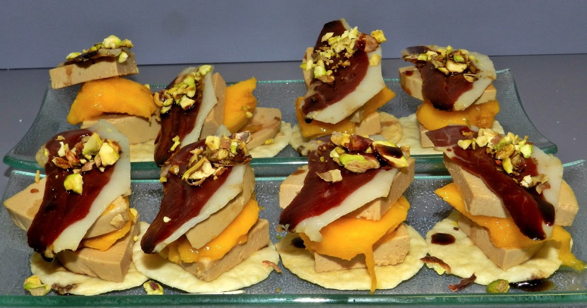 La cocina de Vifran: Canapé de pato y mango