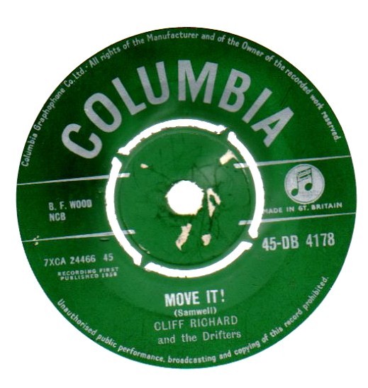 VINYL RECORDS: CLIFF RICHARD - MOVE IT