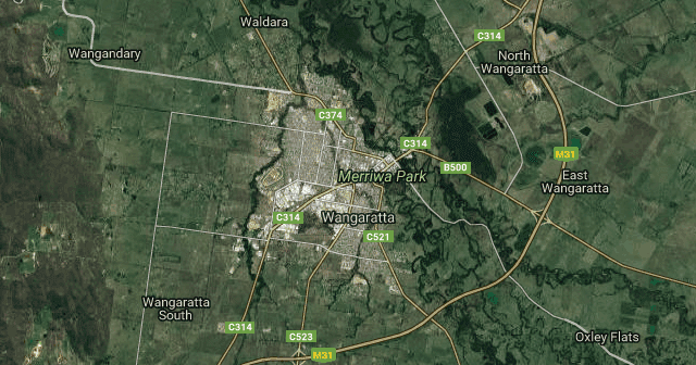 Wangaratta Map Free Download