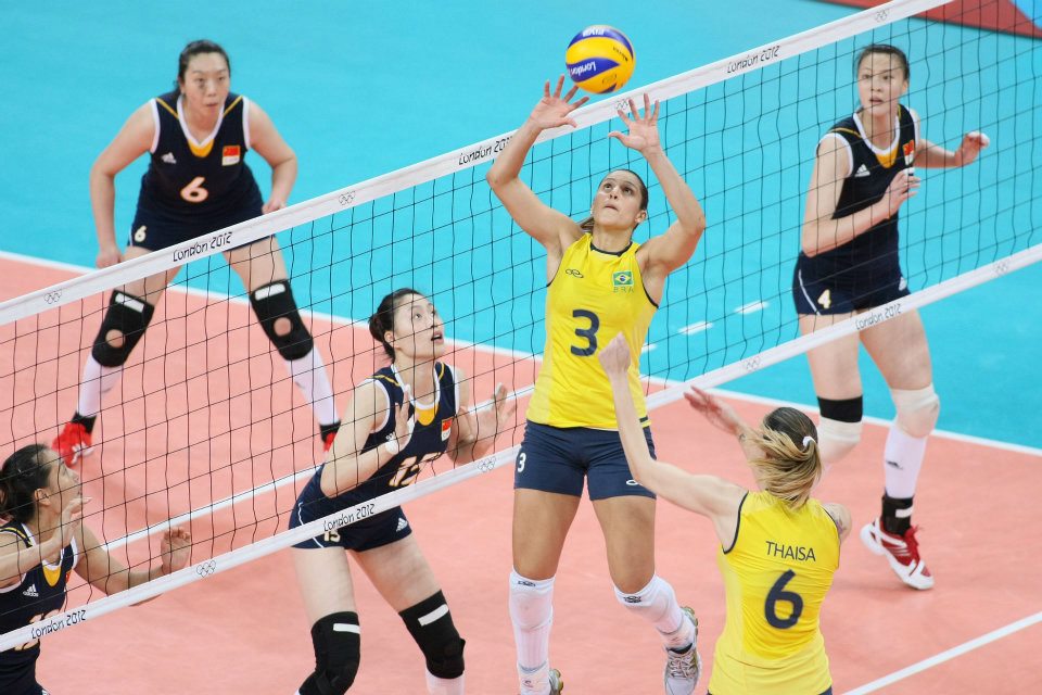 Vôlei Nordeste Jogos OlÍmpicos Brasil Vence A China E Consegue A