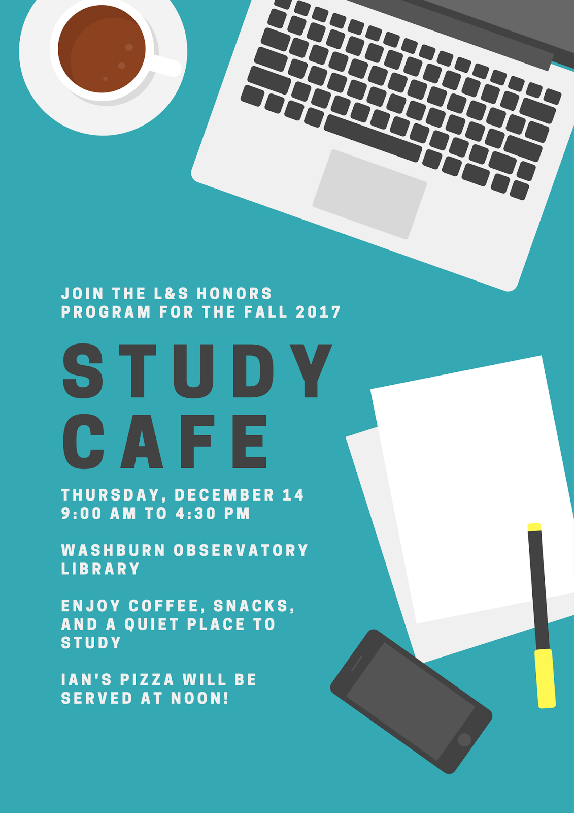 Fall 2017 Study Cafe