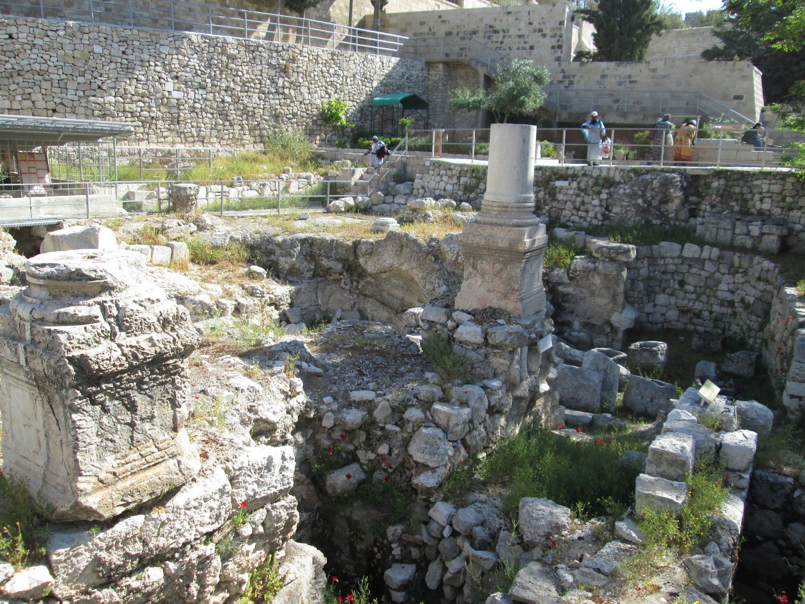 The Holy Land: Day 9 - Israel 2013: Pool of Bethesda, Israel Museum ...