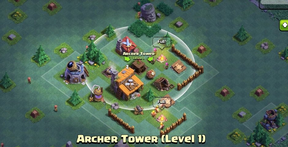 Base Coc Basis Tukang Level 8 - Game COC