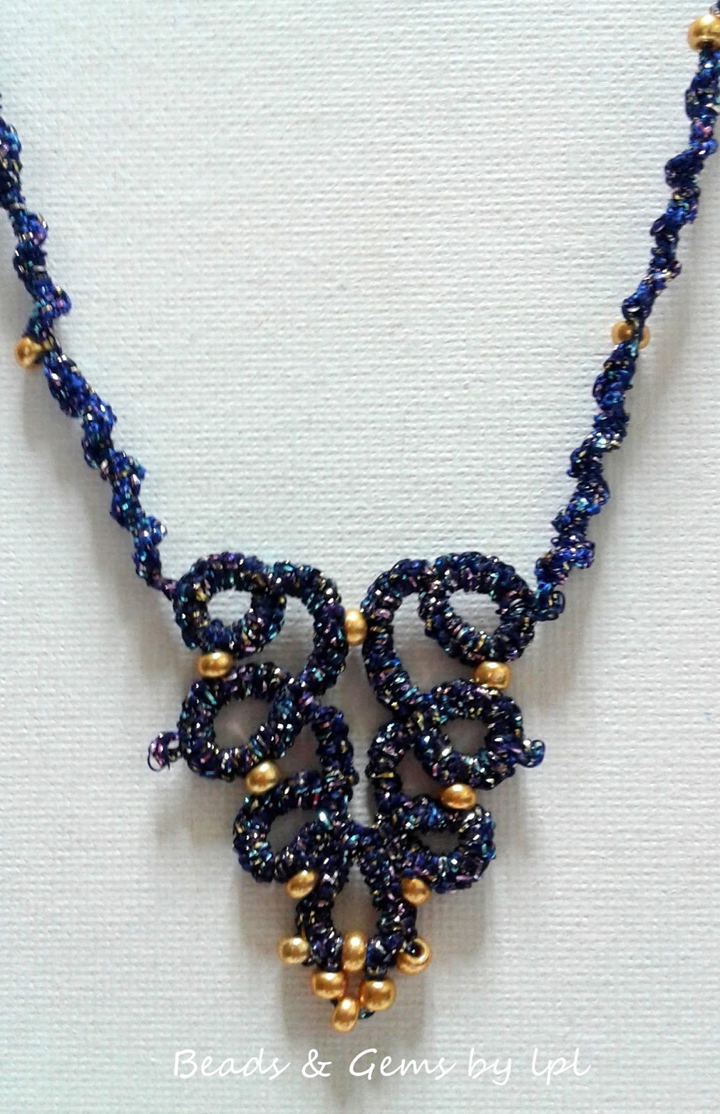 BEADS and GEMS : Κοσμηματα απο δαντελα - Φριβολιτε - Tatting lace ...