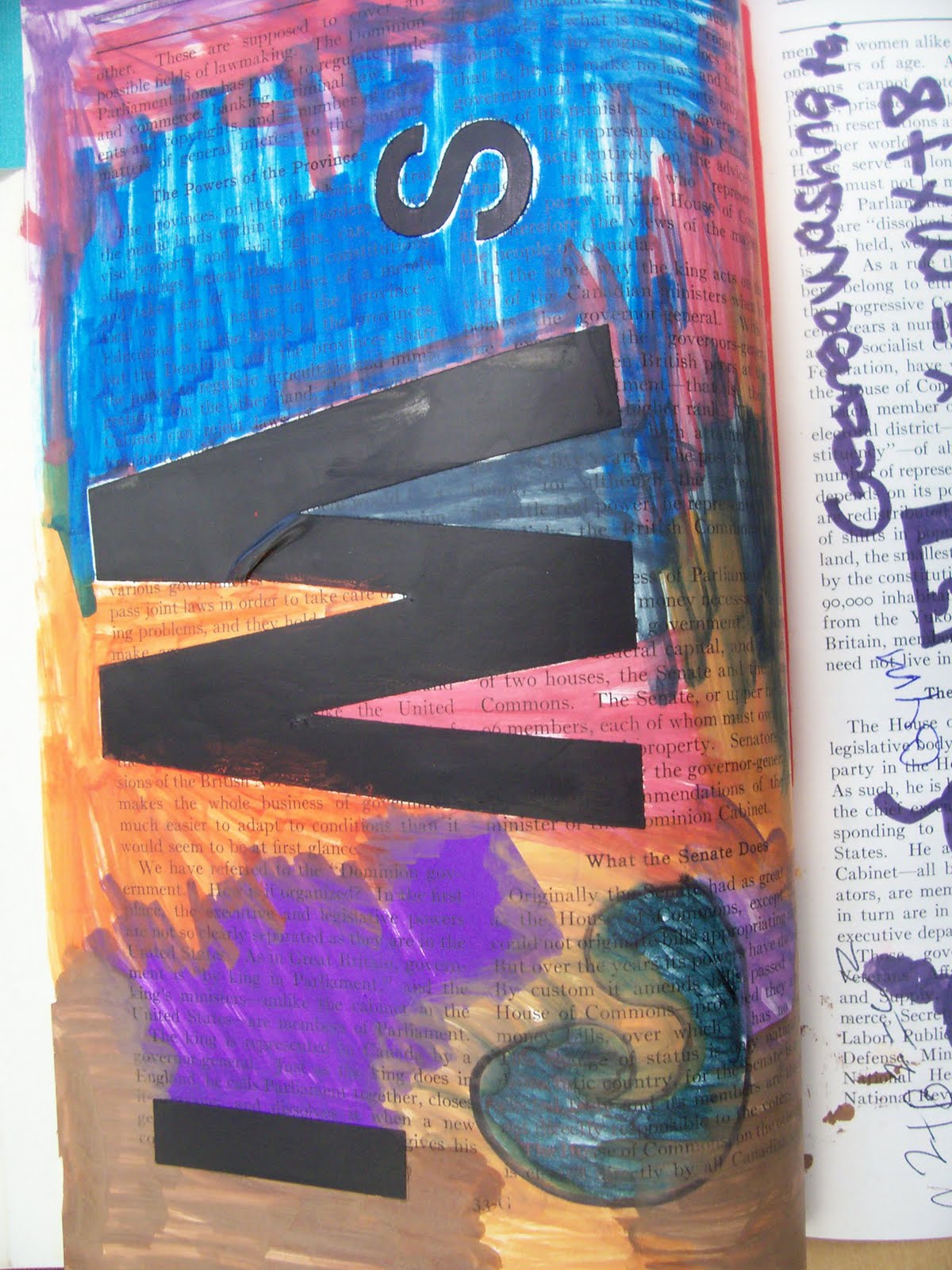 Irvington Community Middle School Art: Altered Art Books- 8th grader's ...