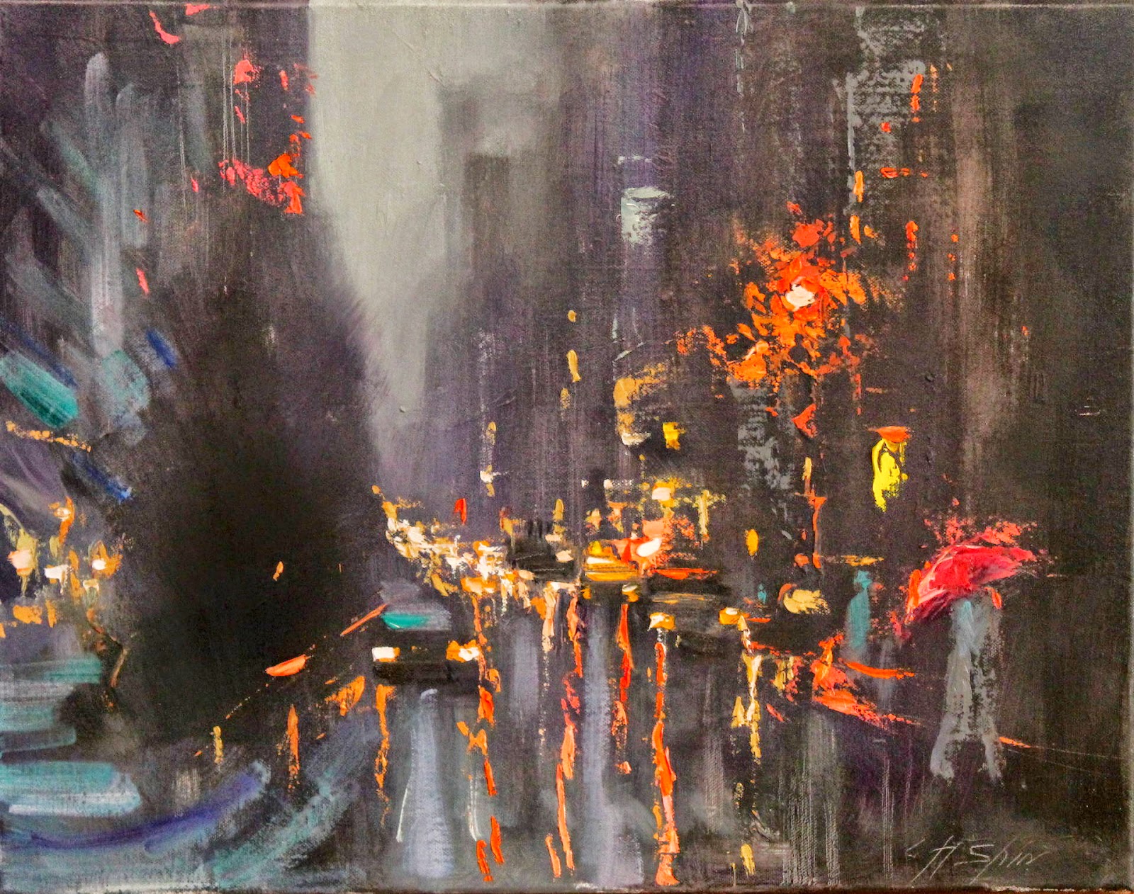 Chin H. Shin | Impressionist Cityscape painter | Tutt'Art@ | Pittura ...