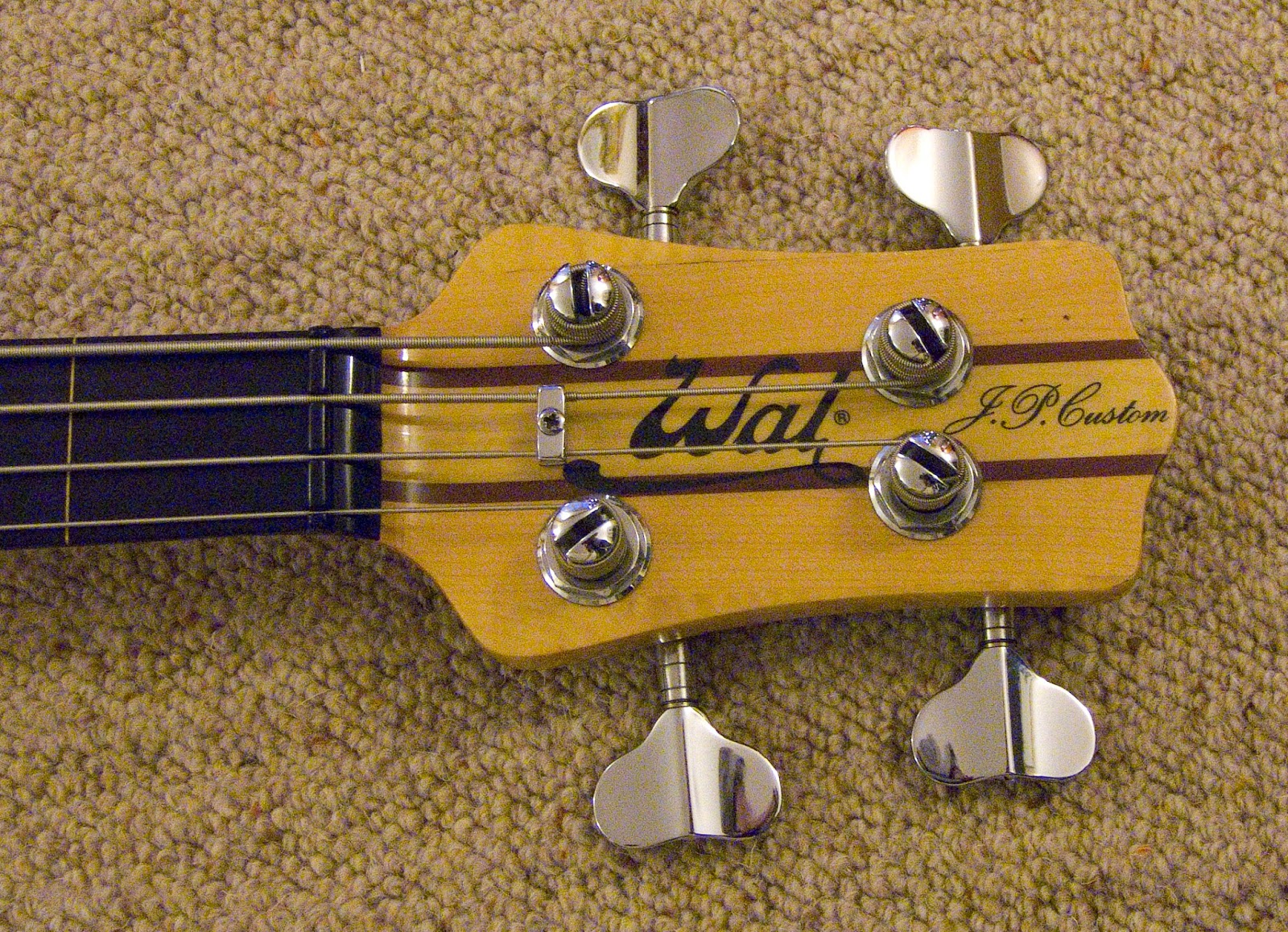 A HISTORY OF WAL BASSES: Custom Series basses (Mark I, II & III)