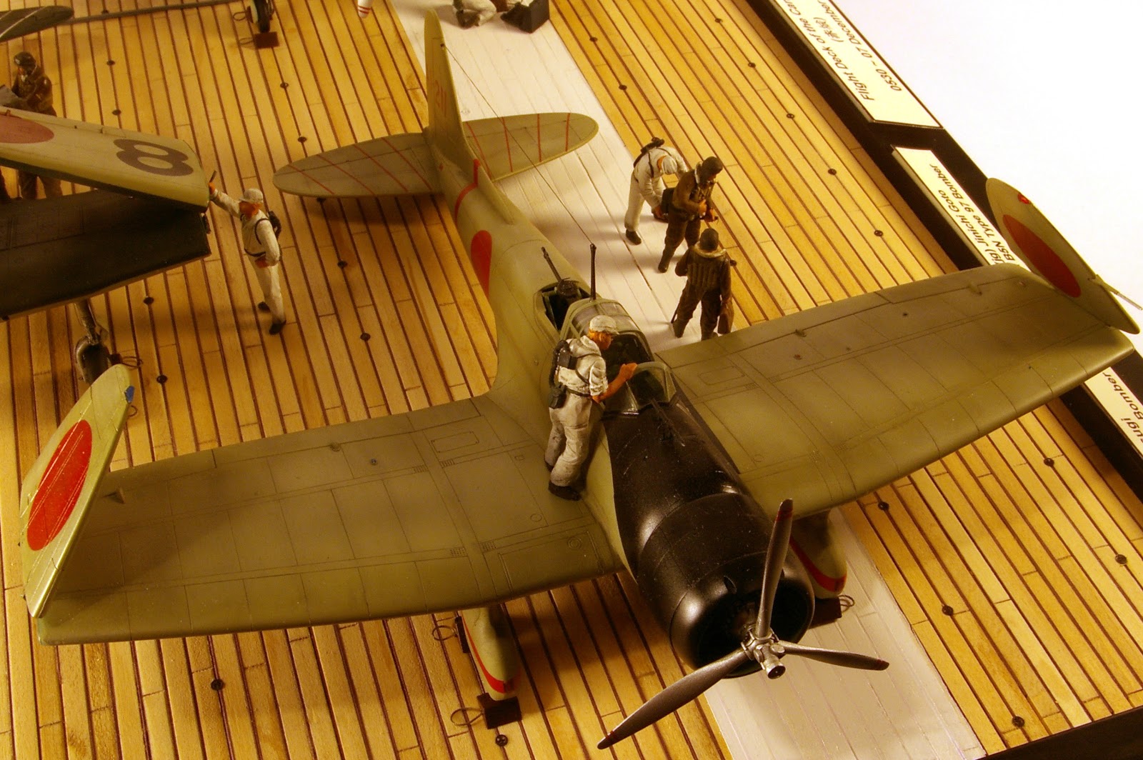 MODEL OTAKU: Japanese Carrier Akagi (赤城) Flight Deck, 07 December 1941