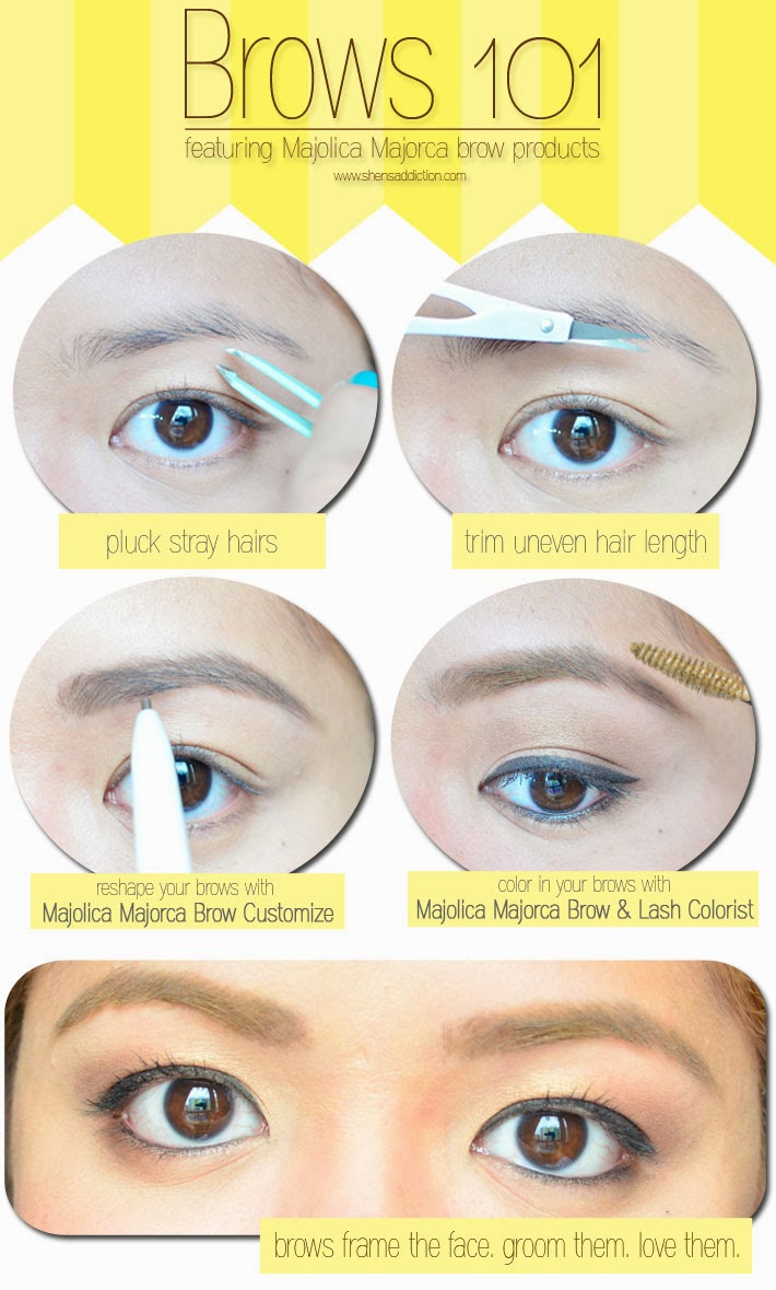 Brows 101 with Majolica Majorca Wow Brows Kit - Shen's Addiction