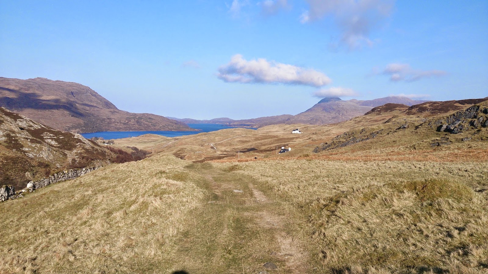 Summit to smile about.....: Conival & Ben More Assynt from Inchnadamph...