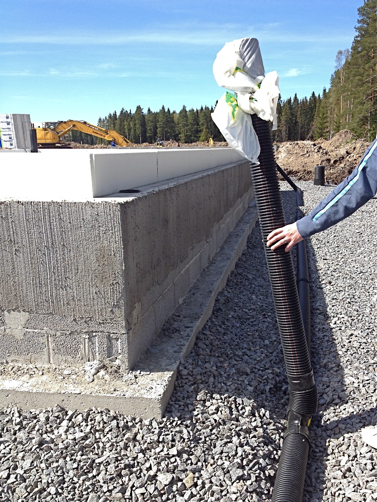 Elämäni huoneet: Sokkelin rappaus