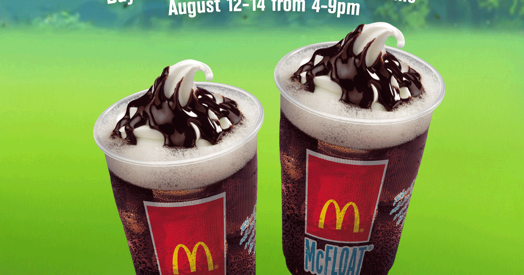 The Daily Talks: Buy 1 Take 1 McFloat at SM Malls - August 12 - 14, 2016