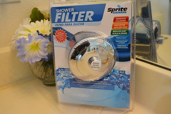 Pound Cake: Soften Your Hard Water: Sprite Showers Shower Filter Review
