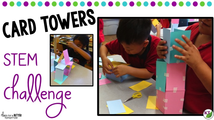 Plans For A Better Tomorrow STEM Challenge Card Towers plans-for-a-better-tomorrow-stem-challenge-card-towers