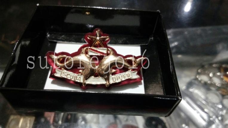 atribut dan aksesoris tni polri: pin brevet wings tni polri