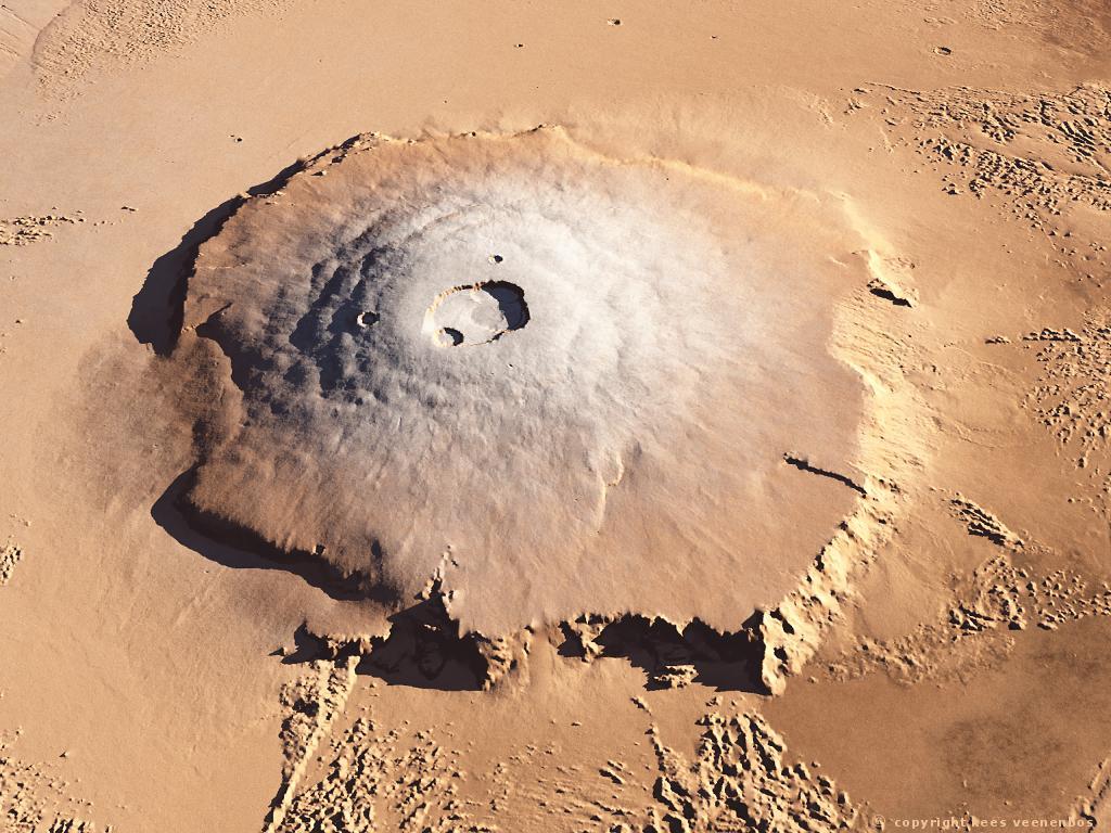 On Mars, found the ancient volcano of the solar system - BERITA FADJAR