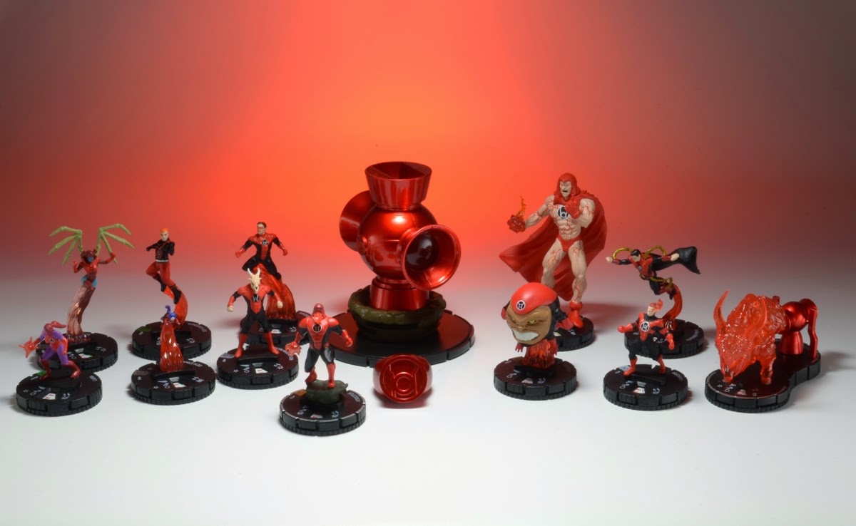 The Brightest Day The Blackest Night: HeroClix WAR OF LIGHT: RED ...