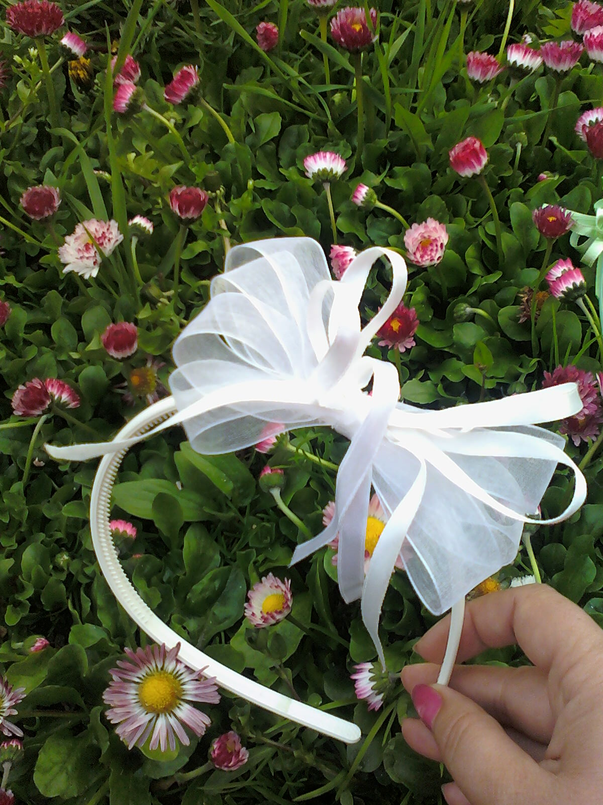 mara flori bijuterii: coronite cu fundite