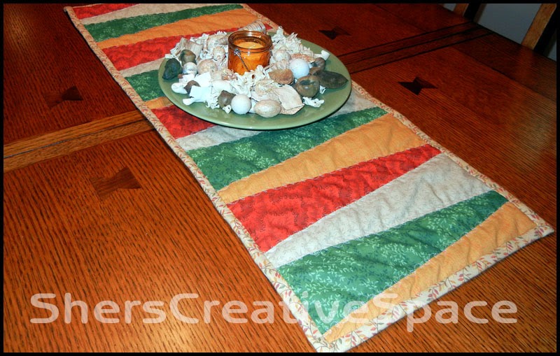 Sher's Creative Space: Table Runner Tutorial