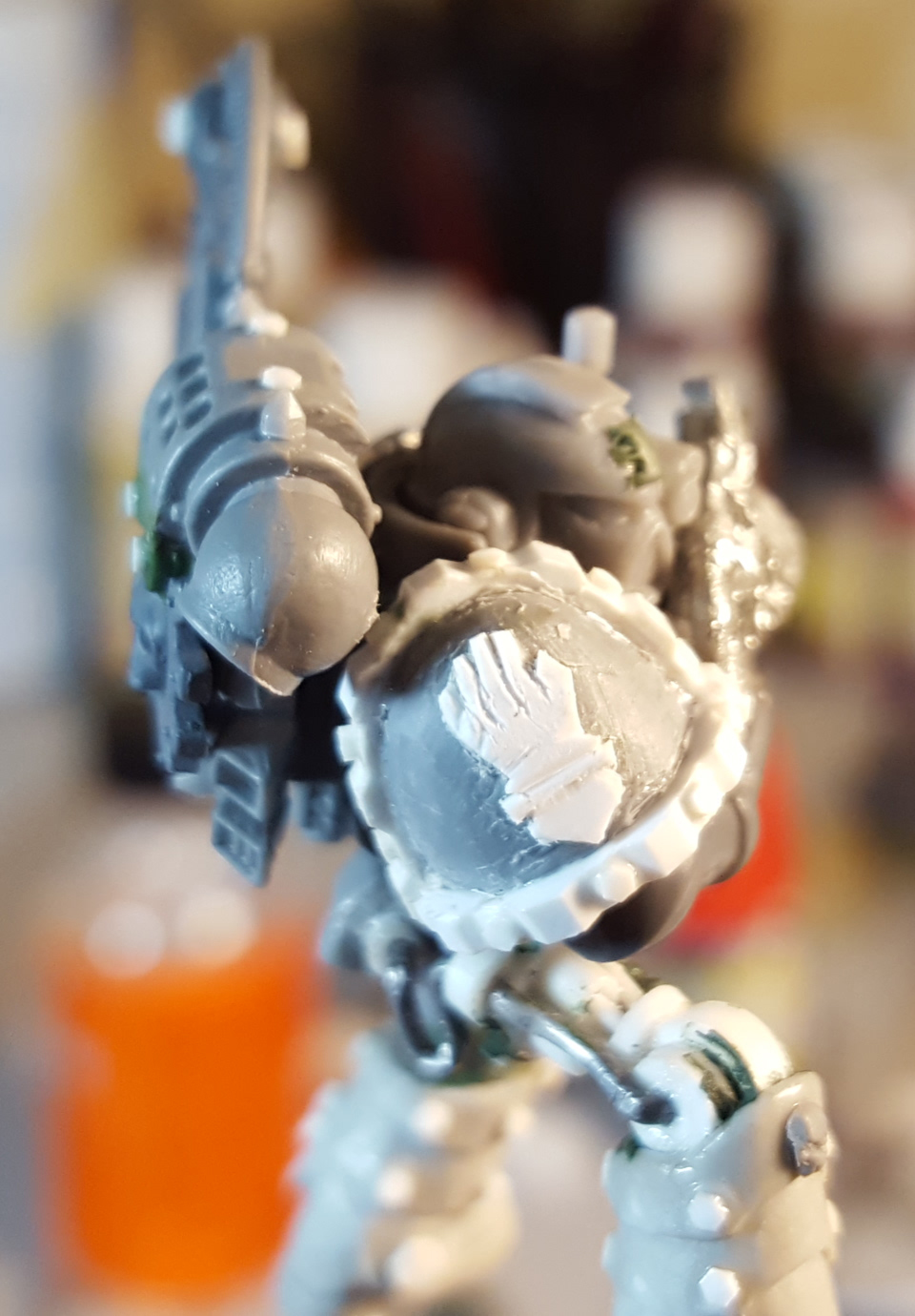 White Tanks Hobbies: WIP - Custom Deathwatch Iron Hand