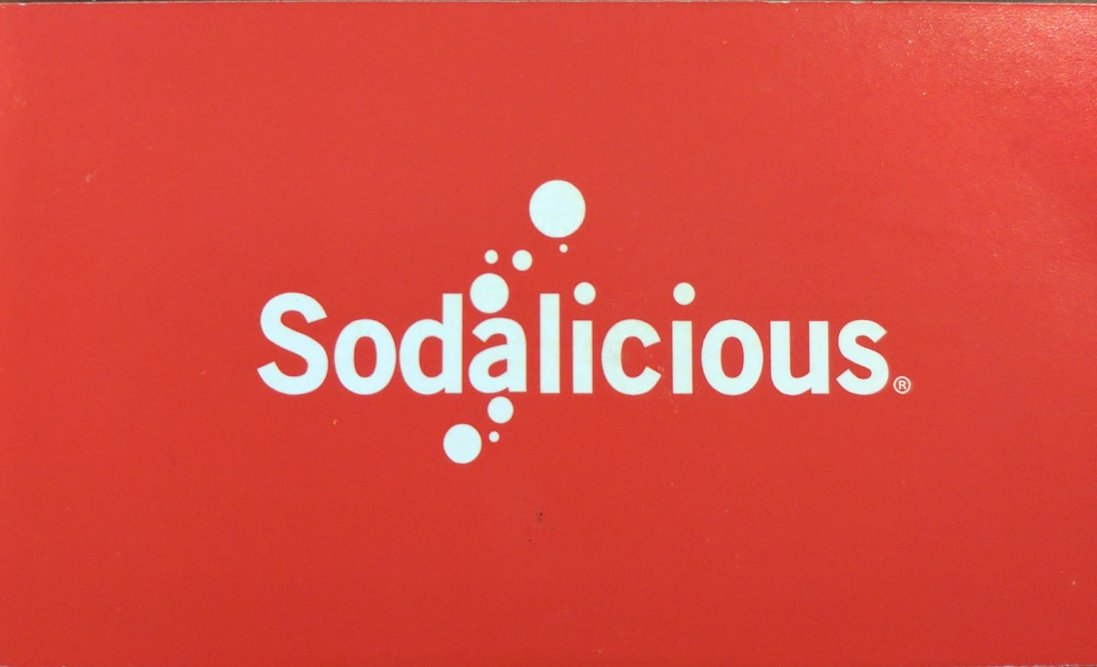 Reidhead Random-ness: Sodalicious is SO DELICIOUS!!!