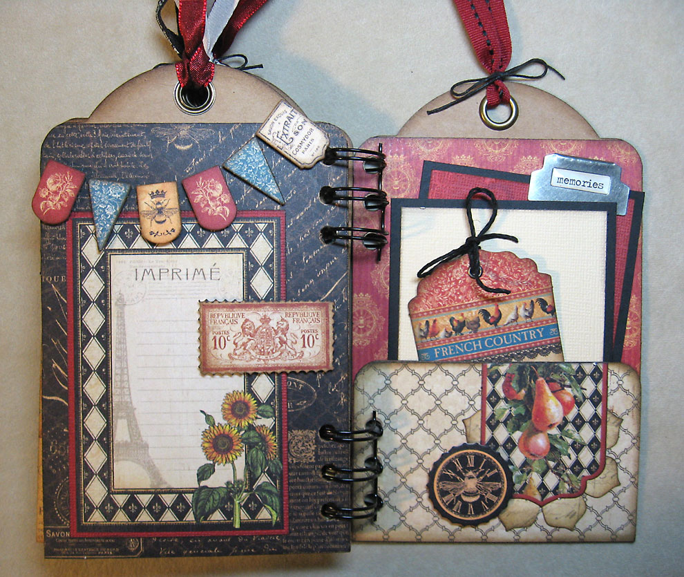 Eclectic Paperie: French Country Tag Mini