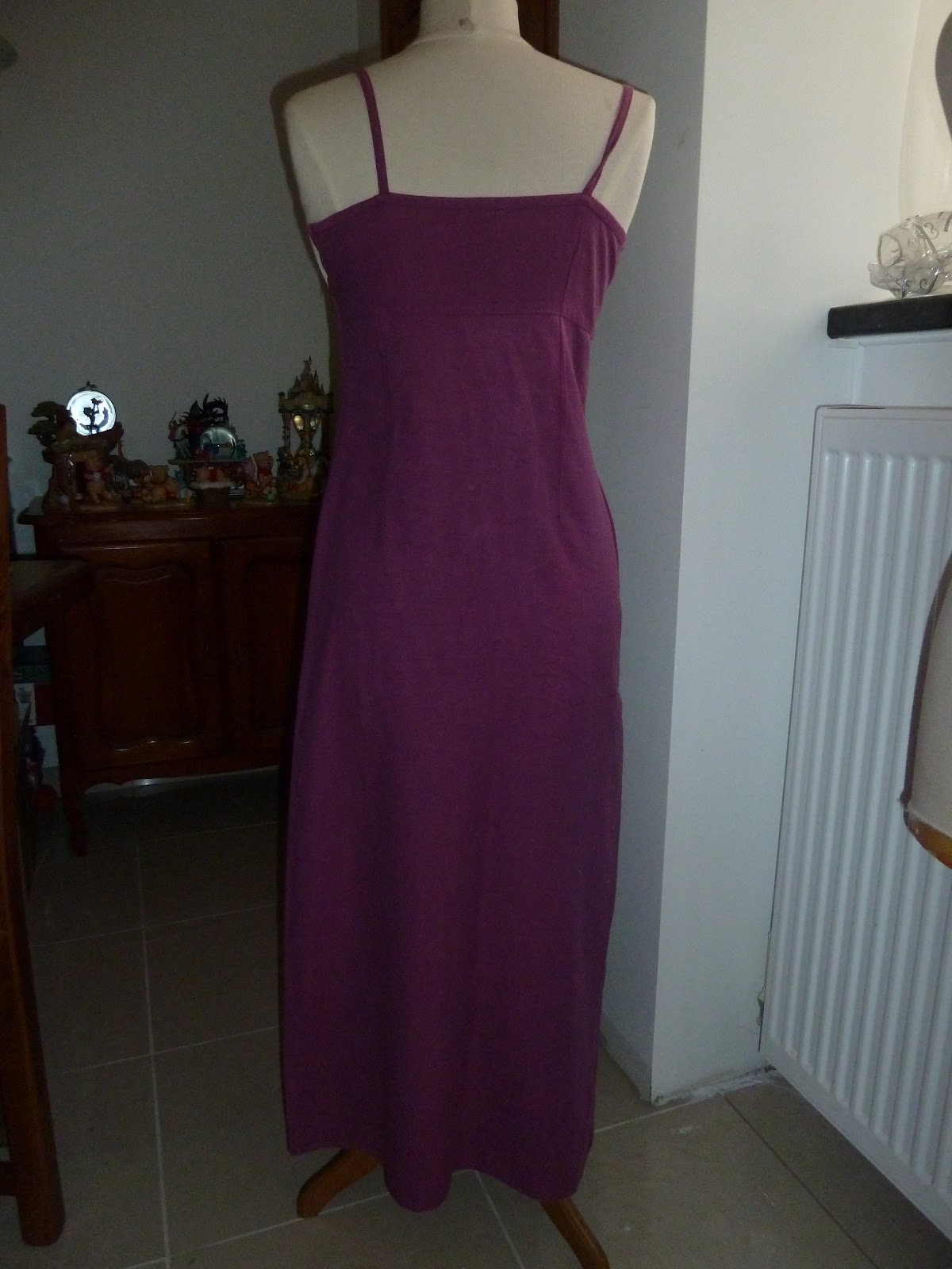 le vide dressing de coralie: très belle robe mauve violette avec des ...