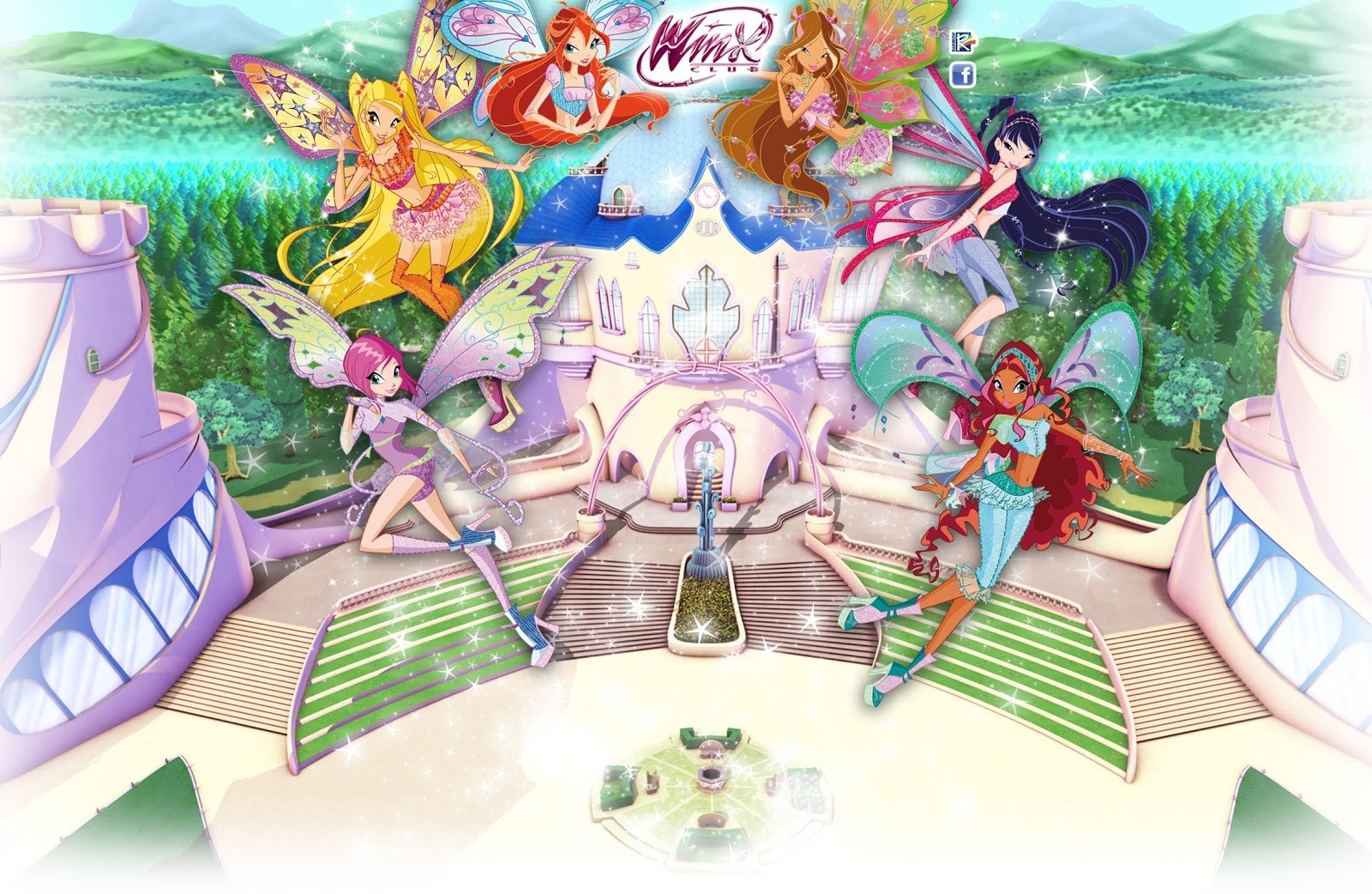 ¡Fondo de pantalla oficial del Winx Club Believix! - Winx Club All