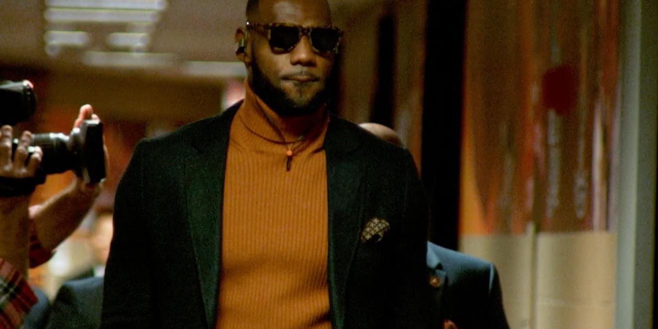 Nike unveiled LeBron James' new commercial the day before the season ...