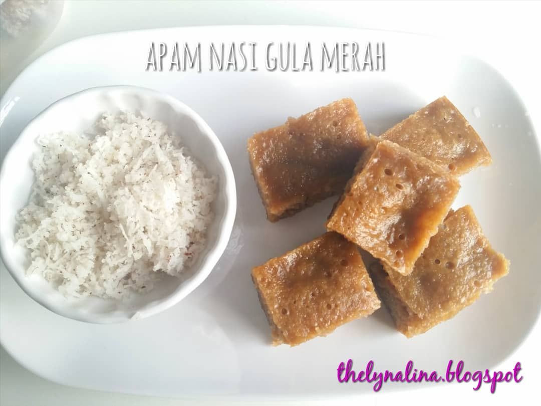 Apam Nasi Gula Merah Sarapan Mudah | LYN'S HOMELICIOUS