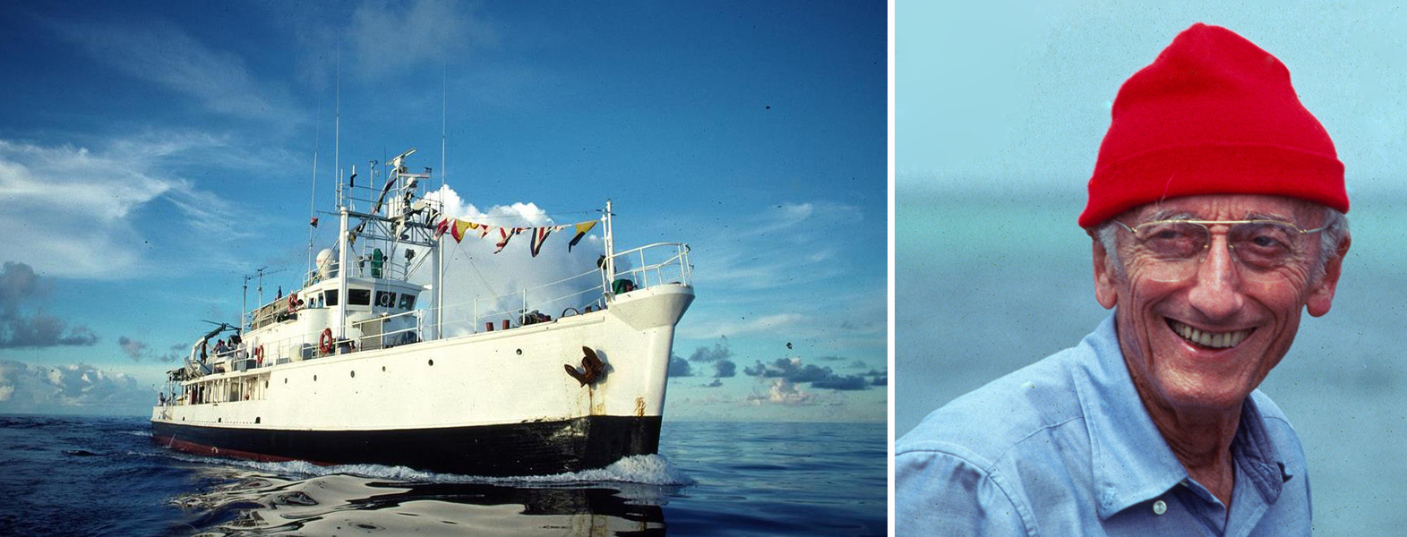 ECB: Jacques Cousteau. Uma vida dedicada aos oceanos.