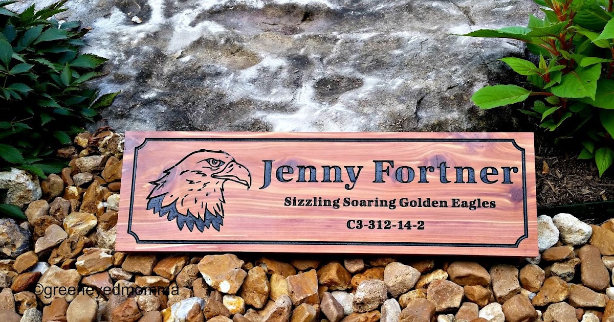 Wood Badge Tent Sign