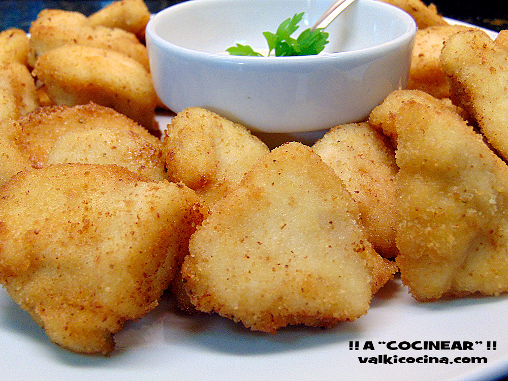 MEDALLONES DE POLLO EMPANADO | ¡¡A COCINEAR!! Recetas valkicocina.com