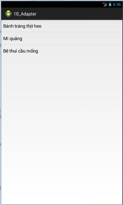 Bài 10: How to work with threads, files, adapters, and intents ~ Programming Tutorial
