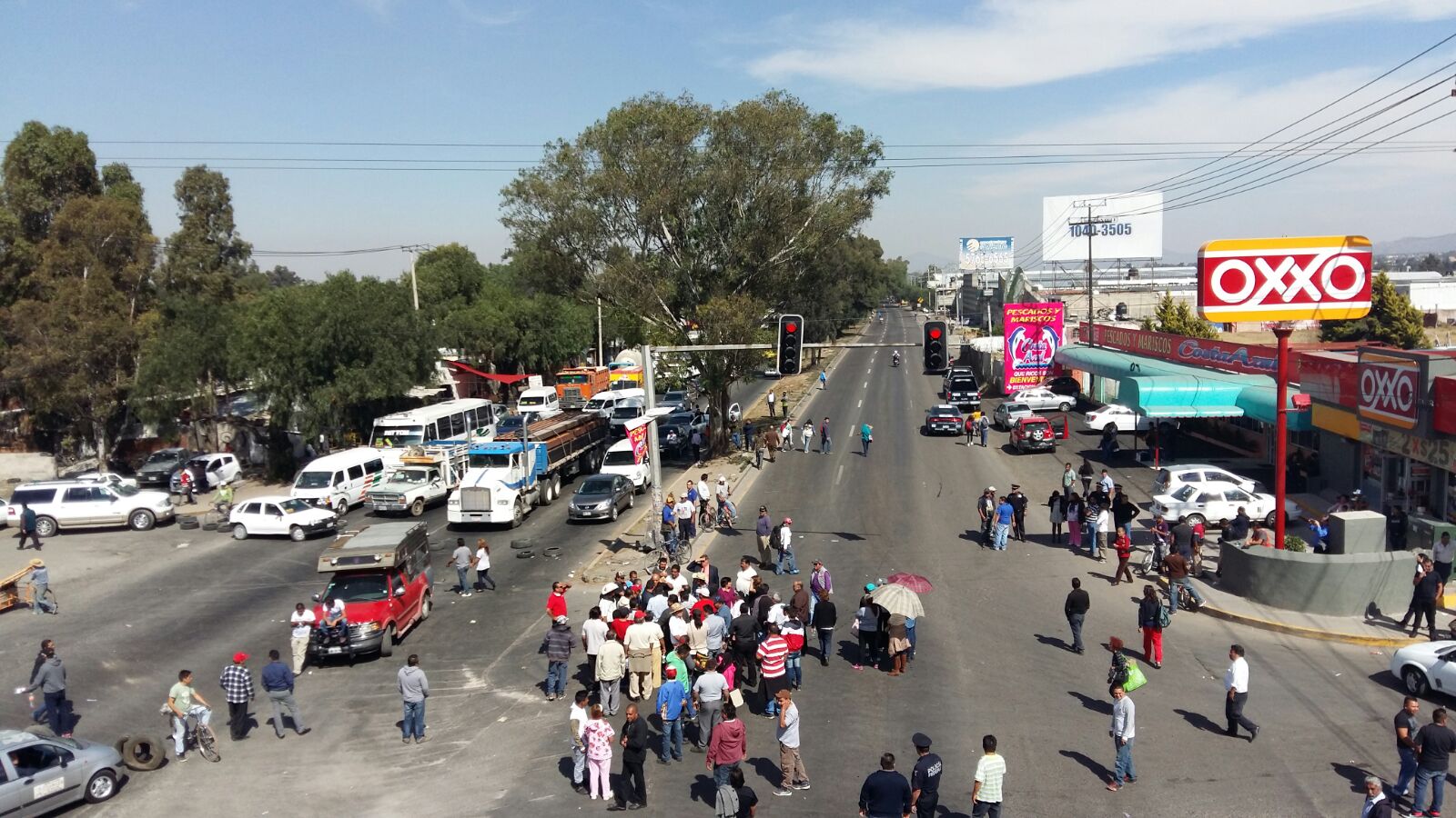 Informador de Oriente: Vecinos de Texcoco Cierran Carreteras Para ...