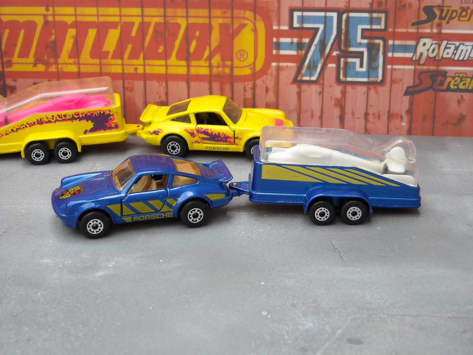 Matchbox Memories: Matchbox TP-113 Porsche Turbo and Caravan, Matchbox ...