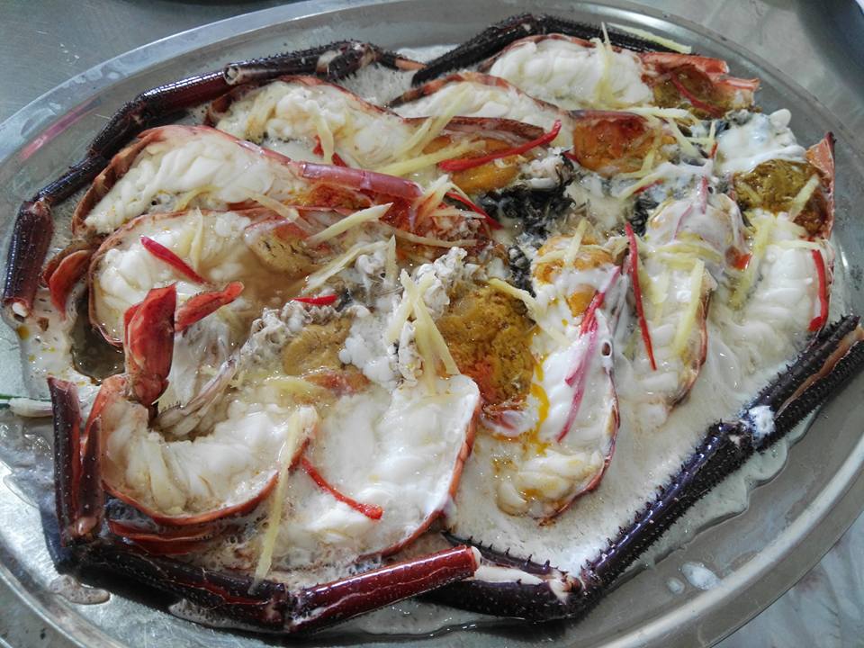 Famous Tutu fish and Big Head Shrimp, Batu Niah - Miri Food Sharing