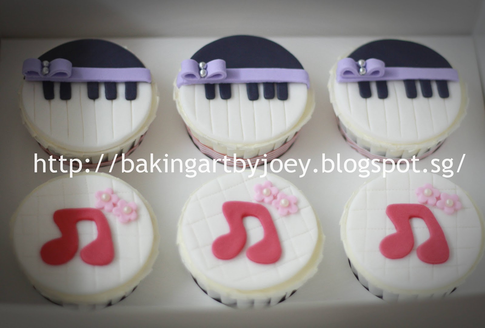 Baking Art by Joey: Happy Children's Day ~ Music Theme Cupcakes