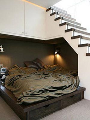 blog de design interior: Idei de amenajare a spatiului de sub scari