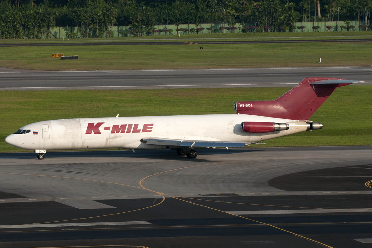 Spotter-Reports: K-Mile Cargo B722 HS-SCJ - Singapore Changi Report