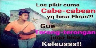 15 Meme Kocak 'Cabe-cabean' Ini Bikin Bahagia Walau Harga Cabe Mahal